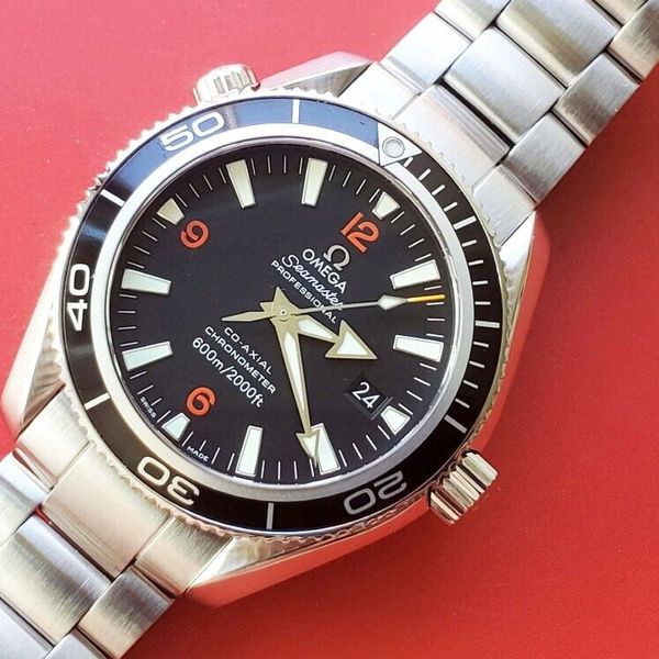 MEN OMEGA OCEAN PLANET AUTOMATIC CO AXIAL CHRONOMETER DATE 42MM ...