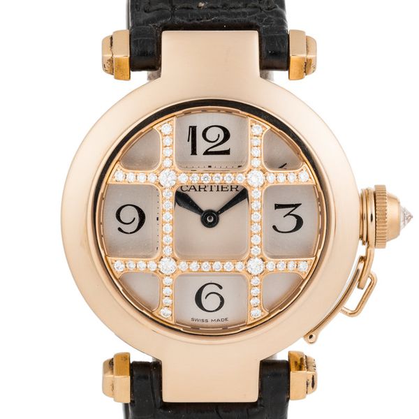 FS: Cartier 18K Gold Pasha watch with Diamond Grid | WatchCharts ...