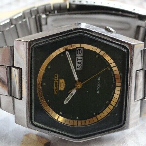 Vintage Seiko 5 Automatic 6309-610A Day & Date Mens Wristwatch Japan.. | WatchCharts Marketplace