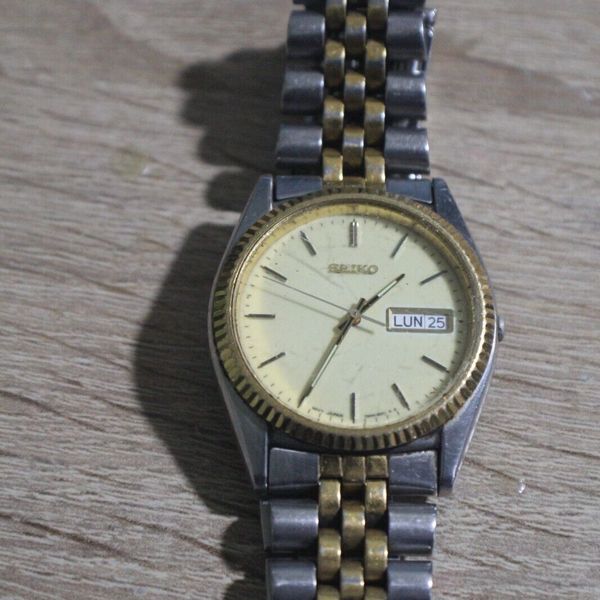 Vintage SEIKO Quartz Men's Watch 7N43 8111 | WatchCharts Marketplace