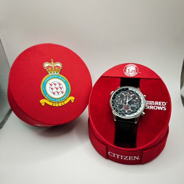 Citizen Eco Drive Red Arrow Chronograph Men's Watch CA0080-03E ...