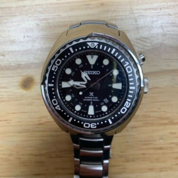 Seiko Prospex 5M85-0AB0 Divers Kinetic Authentic Mens Watch | WatchCharts