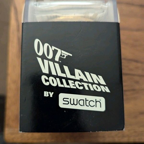 007 James Bond Villain Collection Swatch Watch .Odd-job.Very Rare. | WatchCharts Marketplace