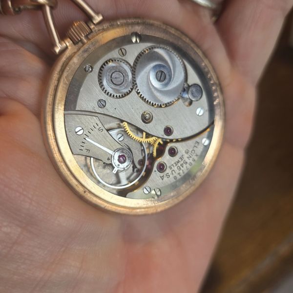 1944 Elgin Grade 554 ORD. DEPT. US Military Issued WWII Luminous ...