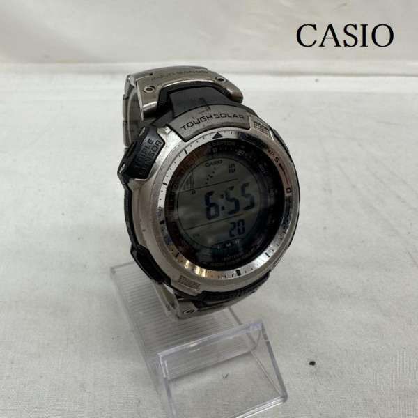 CASIO Casio digital watch Watch Digital PROTREK PRW-1300TJ radio wave ...