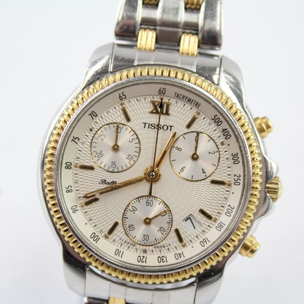 Mens Vintage Tissot Ballade Chronograph Steel Watch Ref. C288/388 ...