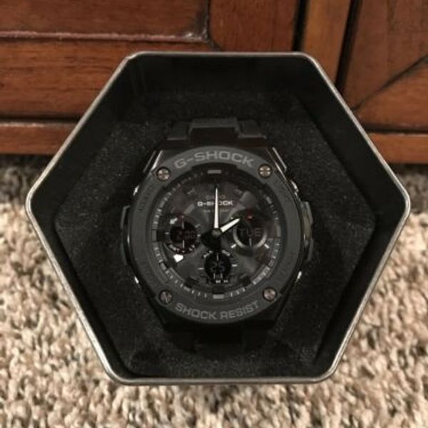 Casio Analog-Digital Sport G-Shock G-STEEL Black Mens GST-S100G | WatchCharts
