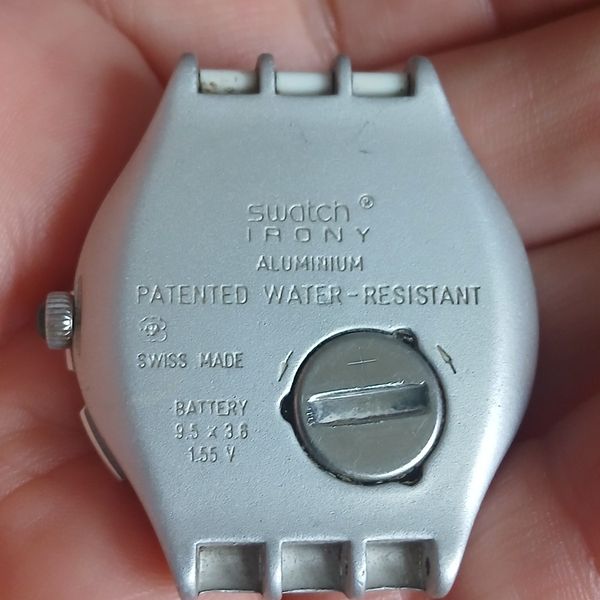 Mens Vintage 1995 Swatch Irony Watch Face Working Good Condition ...
