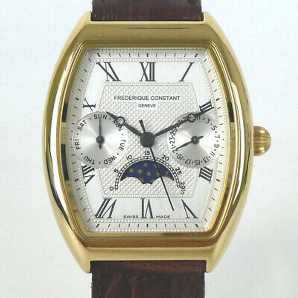 Authentic FREDERIQUE CONSTANT FC260 moon phase Watches quartz[Used ...