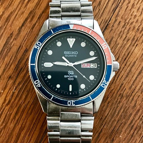 [WTS] Seiko Pepsi Bezel Quartz Diver | WatchCharts