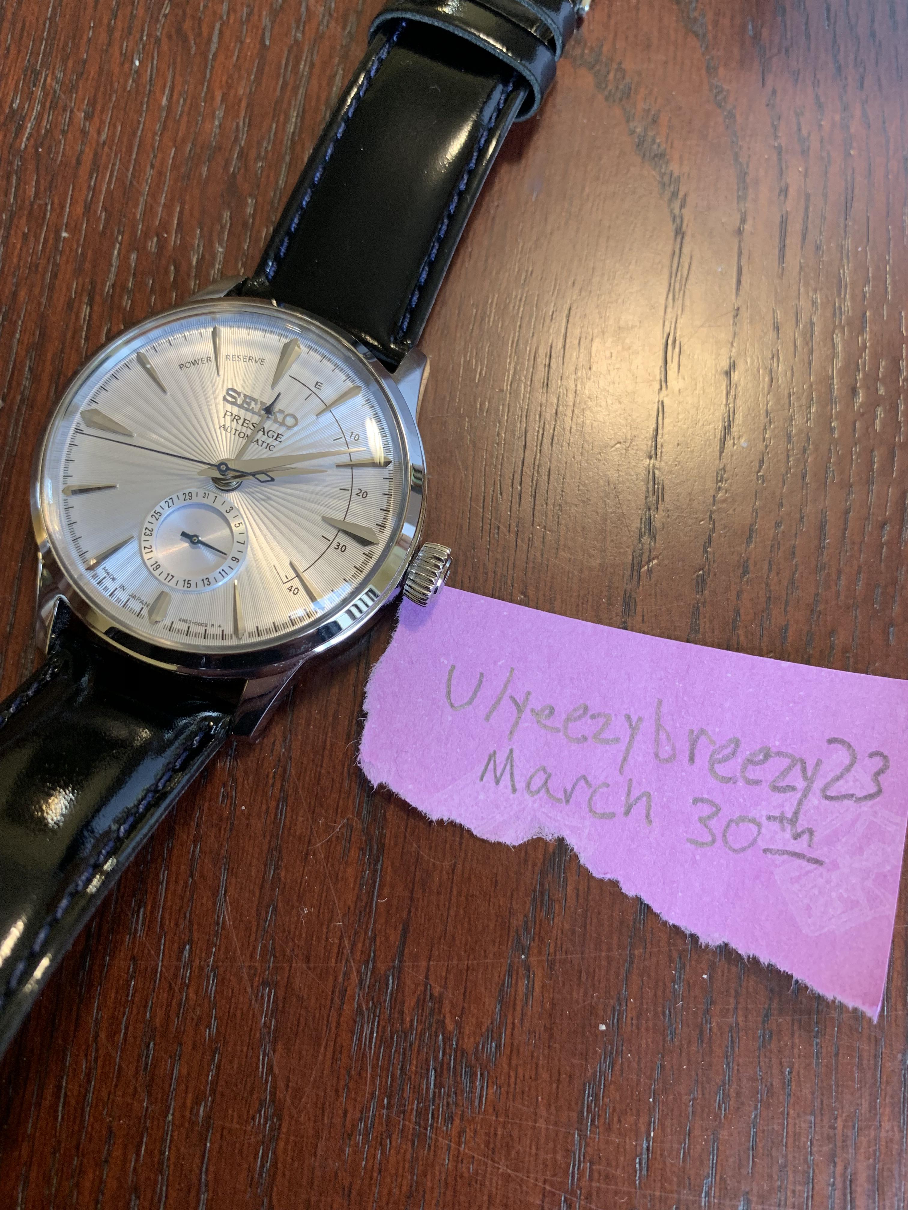 [WTS] Seiko Presage SSA343 | WatchCharts