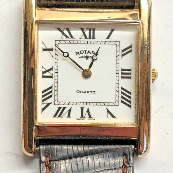 Rotary Model Depose 6.142.0.0.13 Vintage Tank Style Swiss Quartz Watch ...