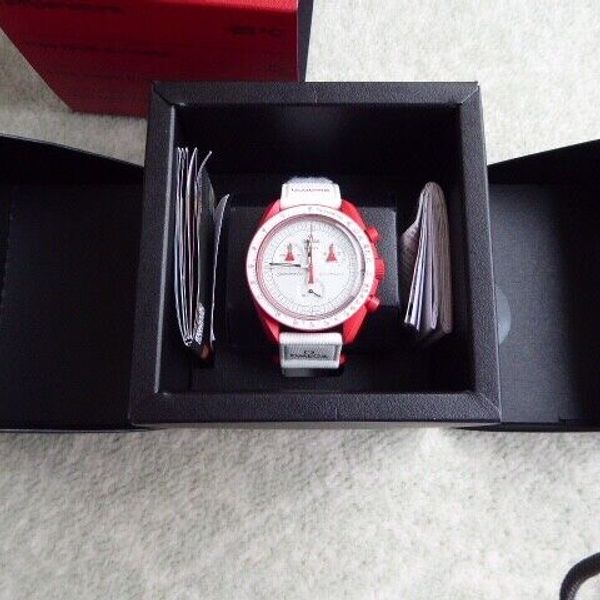 Swatch Moonswatch Mission to Mars and Swatch Scuba Indian Ocean ...