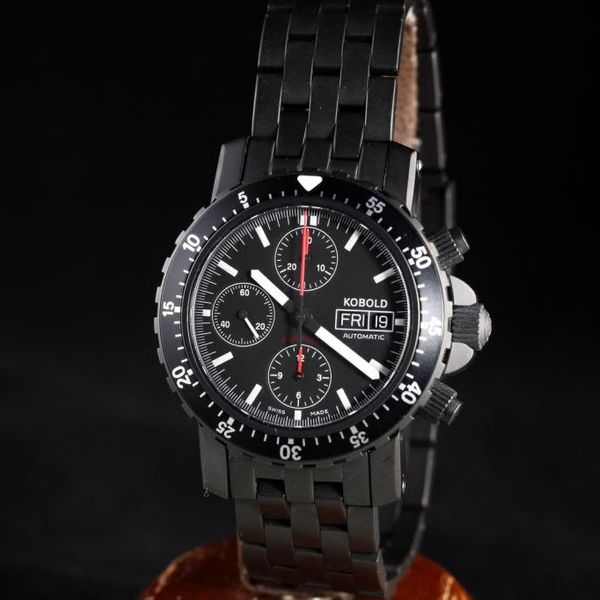 SOLD!!: KOBOLD PHANTOM TACTICAL, on Bracelet, MINT | WatchCharts ...