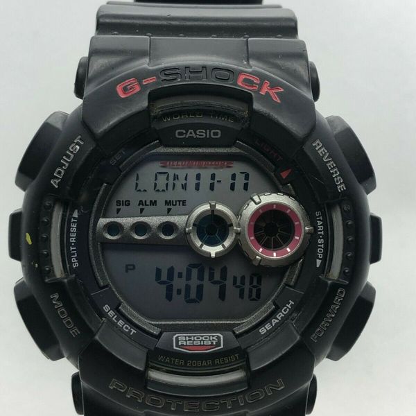 CASIO G-SHOCK PROTECTION 3263-GD-100 Men's Digital Quartz Chronograph ...