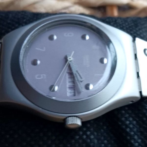 Swatch Irony AG-2001 aluminum Swiss made watch water resistant new ...