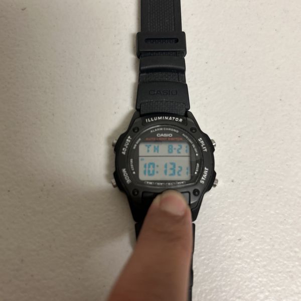 CASIO W93H Multifunction Sport Men's Watch - stainless steel back ...