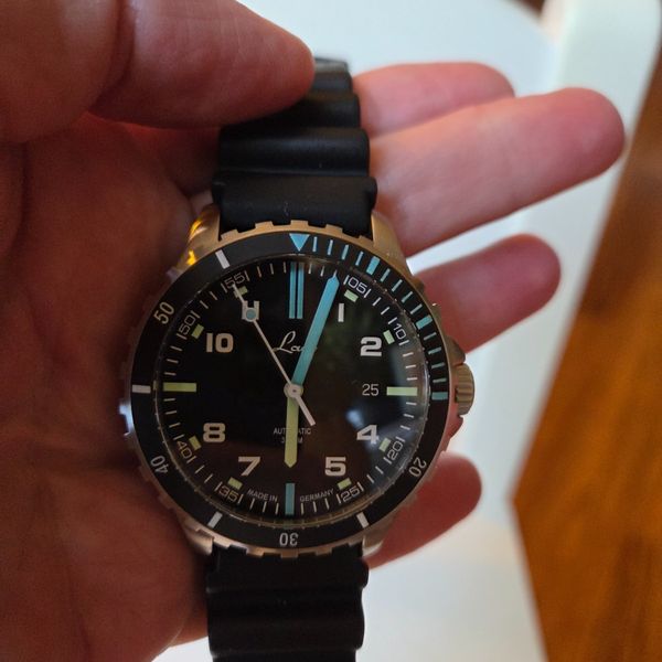 Laco Squad Atlantik 300M Diver Blue Accents (BRAND NEW) | WatchCharts ...