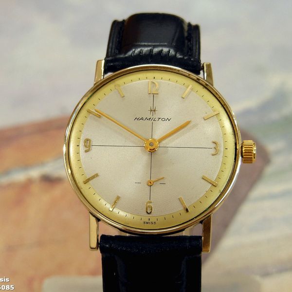 1960's Vintage HAMILTON Manual Wind , Stunning Dial, Serviced with ...