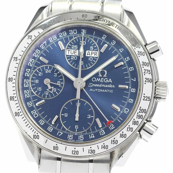OMEGA 3523.80 Speedmaster Triple calendar chronograph Automatic Men's ...