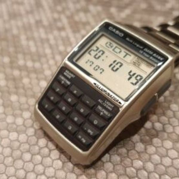 CASIO DBC-611E Classic Retro Multinational Databank Calculator ...