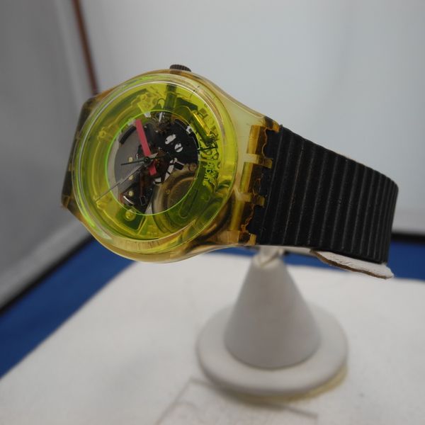 Vintage 1985 swatch GK101 techno sphere.ORIGINAL BAND | WatchCharts ...