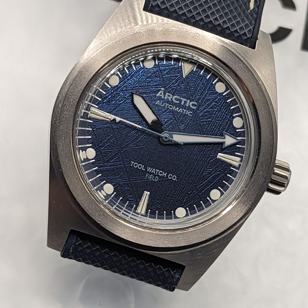 [$450 USD] Tool Watch Co. Arctic Titanium Field Watch - Blue ...