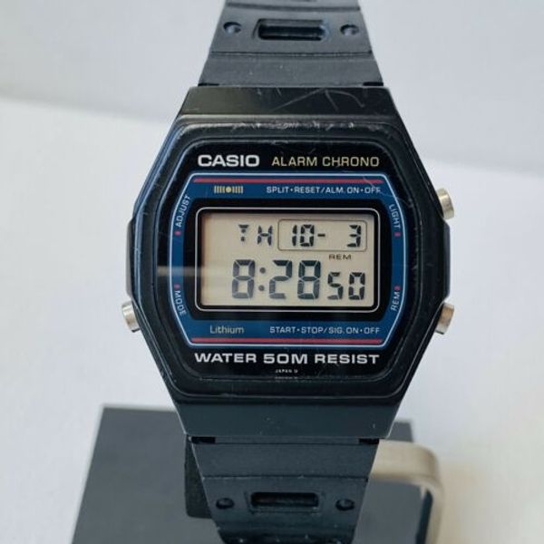 Vintage 80's Casio W-26B Module 690 Japan M Men's Digital Chronograph ...