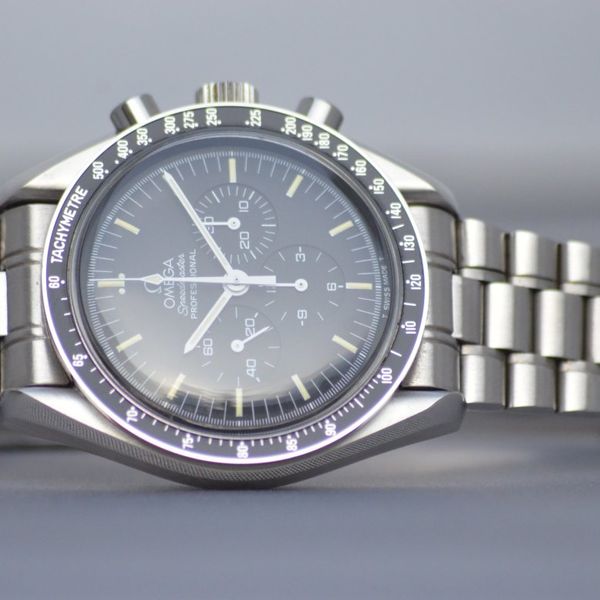 SOLD 1992 Omega Speedmaster Apollo XI Sapphire Case Back 3592.50 B&P ...