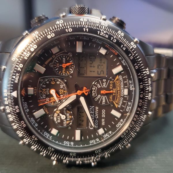 [WTS] Citizen Promaster Skyhawk Chrono Eco AT Black Stainless Steel ...