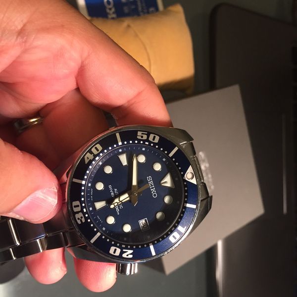 Seiko SBDC033 Sumo Blumo for sale with Black Crafter Blue strap ...