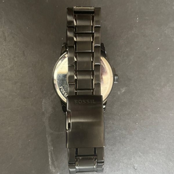 Fossil Skeleton Automatic Men's Water-Resist & Analog used black watch ...