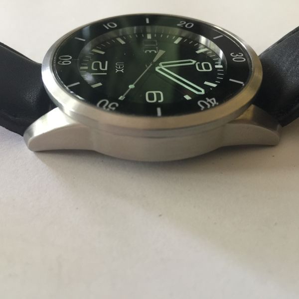 Xen black dial quartz on leather | WatchCharts