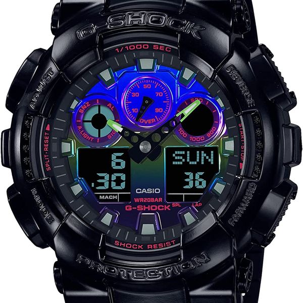 New Genuine CASIO Casio G-SHOCK Virtual Rainbow: Gamer's RGB Series GA ...