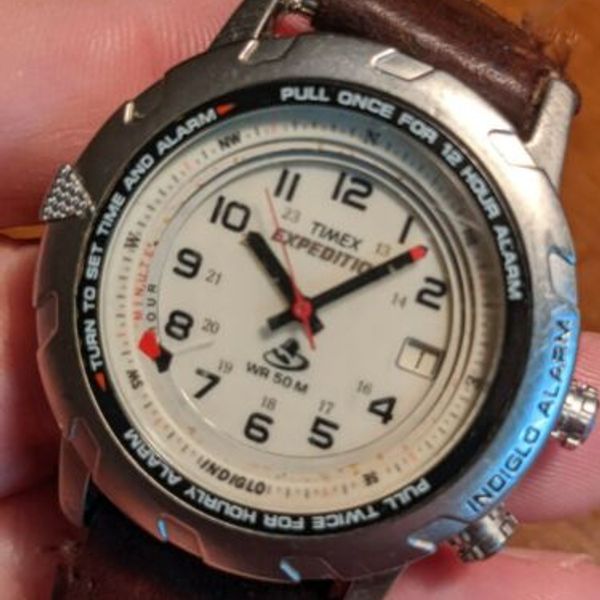 Vintage 1999 Timex Expedition Indiglo WR 50M Quartz Men's Watch Runs New Battery | WatchCharts ...