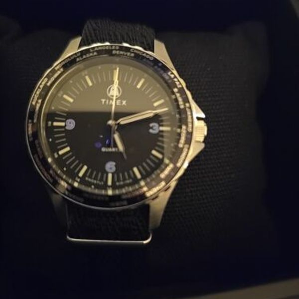 Timex x Ghostly Navi 38mm Quartz Dive Watch Open Box | WatchCharts Marketplace