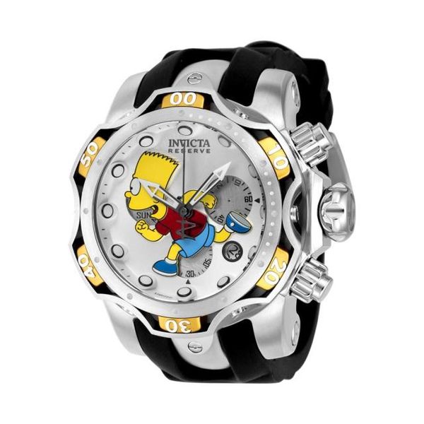 Invicta Accessories Watches Invicta Men's Watch Reserve Simpsons Silver ...
