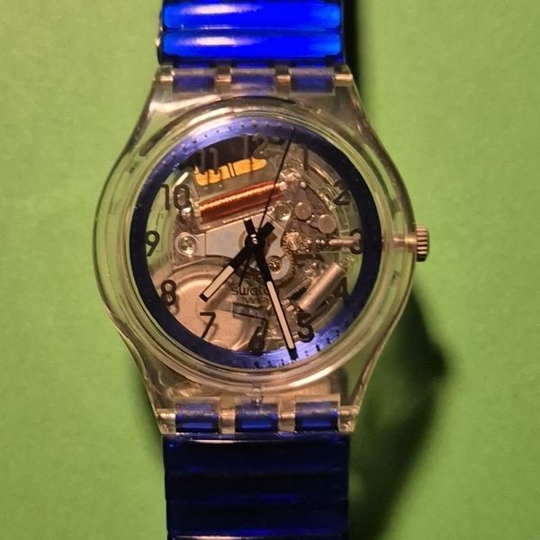 Swatch Wristwatch, SKK 103-Clearance Gent Access, 1994 | WatchCharts ...