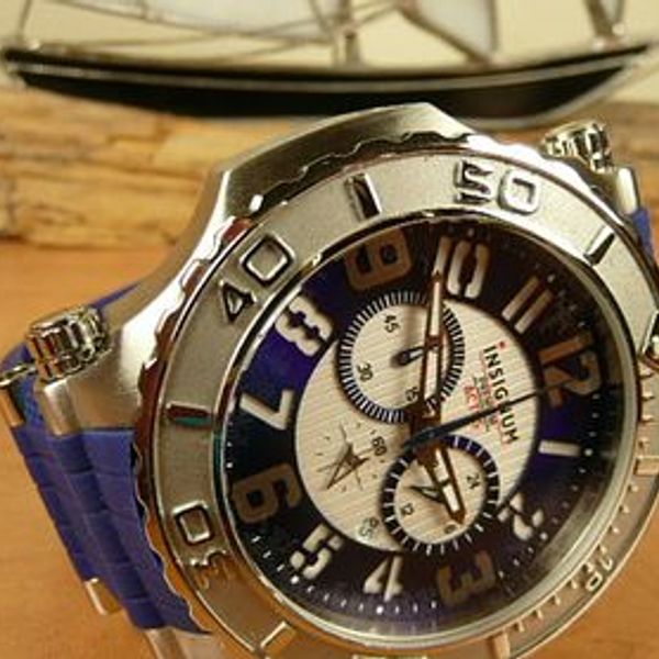 FS: NIB INSIGNUM Actus Chronograph in Steel on Strap | WatchCharts