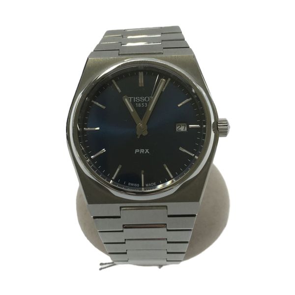 [Used] TISSOT PRX / T137410A / Date / Quartz watch / Analog / Navy ...