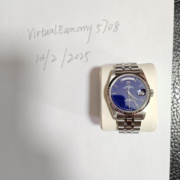 [WTS] Tudor "Yves Klein Blue" Prince Date Day 76214 Full Set ...