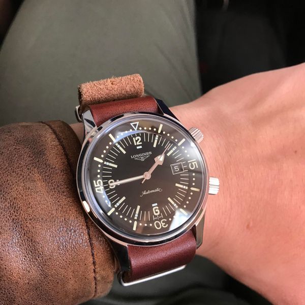 [WTS] Longines Legend Diver - accompanying extra straps - barely worn ...