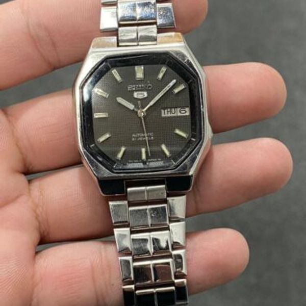 ð ¥ Vintage Seiko 5 Automatic Watch â Rare Octagonal Design! ð ...