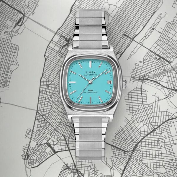 Timex Automatic 1983 E-Line Reissue 34mm with Expansion band Watch ...