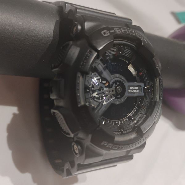 Casio G-Shock GA110 Classic Black | WatchCharts Marketplace