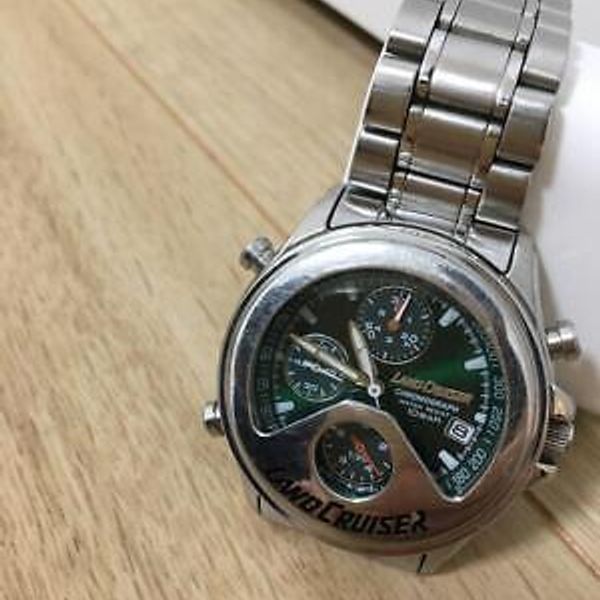 Toyota Watch Land Cruiser wristwatch, round | WatchCharts Marketplace