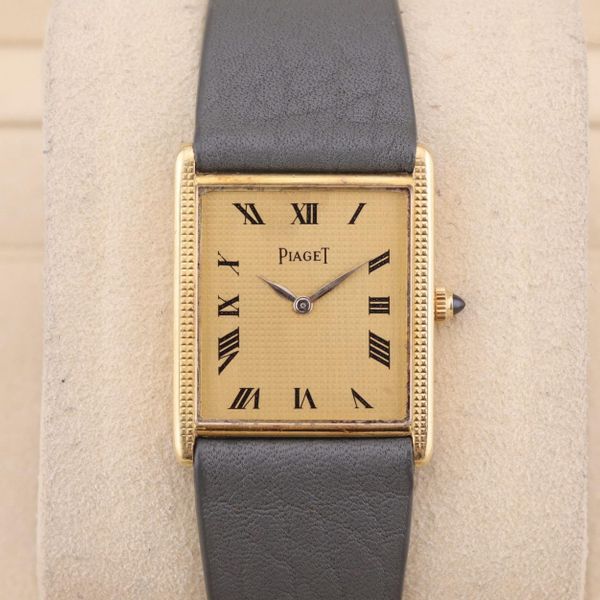 [WTS] 18k Yellow Gold Piaget Classic Tank 9294 Hobnail Case ...