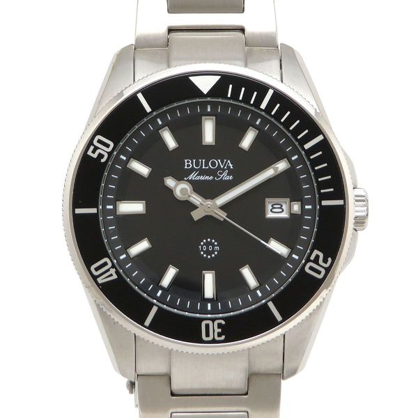 Bulova Marine Star Men's 98B203 Quartz Box with Guarantee [Watch ...