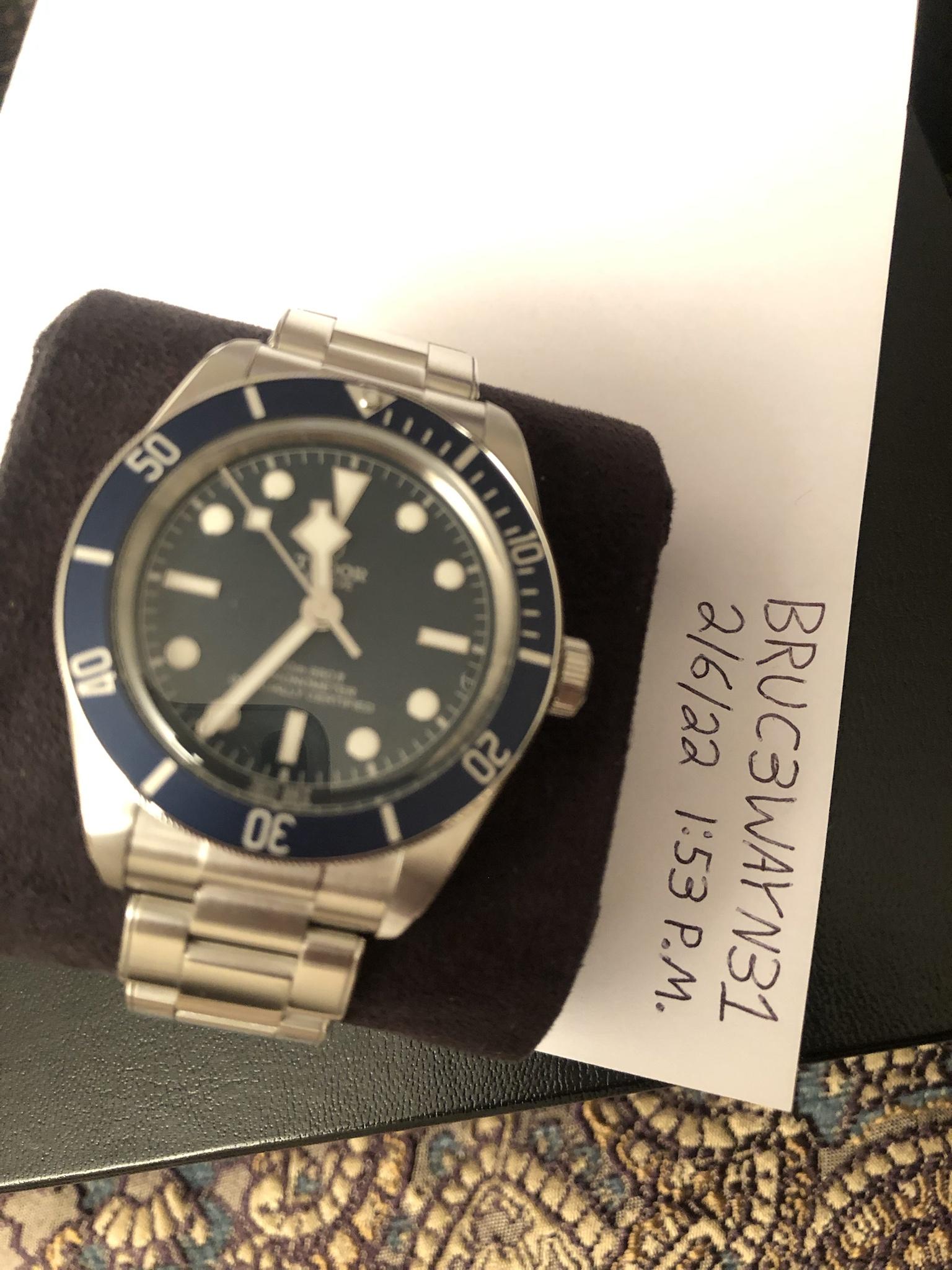[WTS] Brand New Tudor Black Bay Fifty-Eight Navy Blue BB58 | WatchCharts