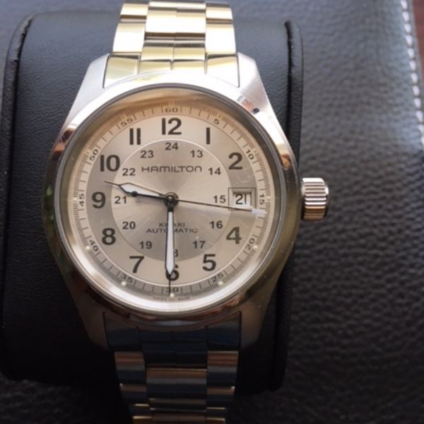 FS: Hamilton Khaki Field in Silver | WatchCharts Marketplace